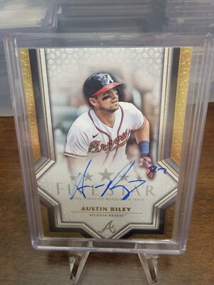 Austin Riley 2023 Topps Five Star On Card Auto Autograph Atlanta Braves ...