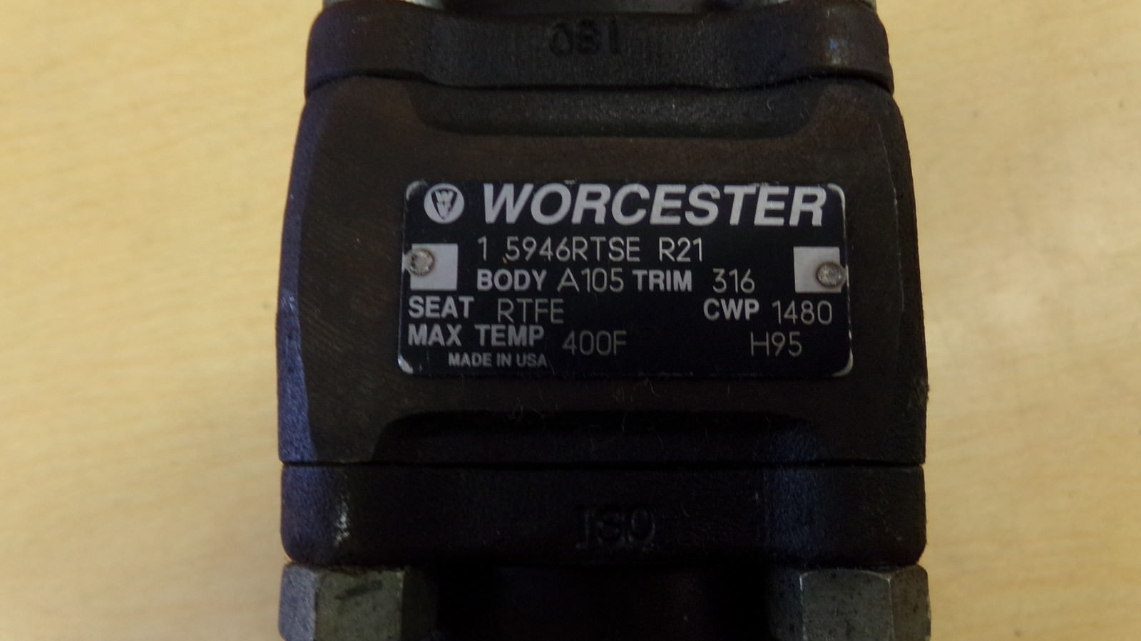 Worcester Series 39 Pneumatic Actuator Model 10 w/ Bracket MK504 A105 1 ...