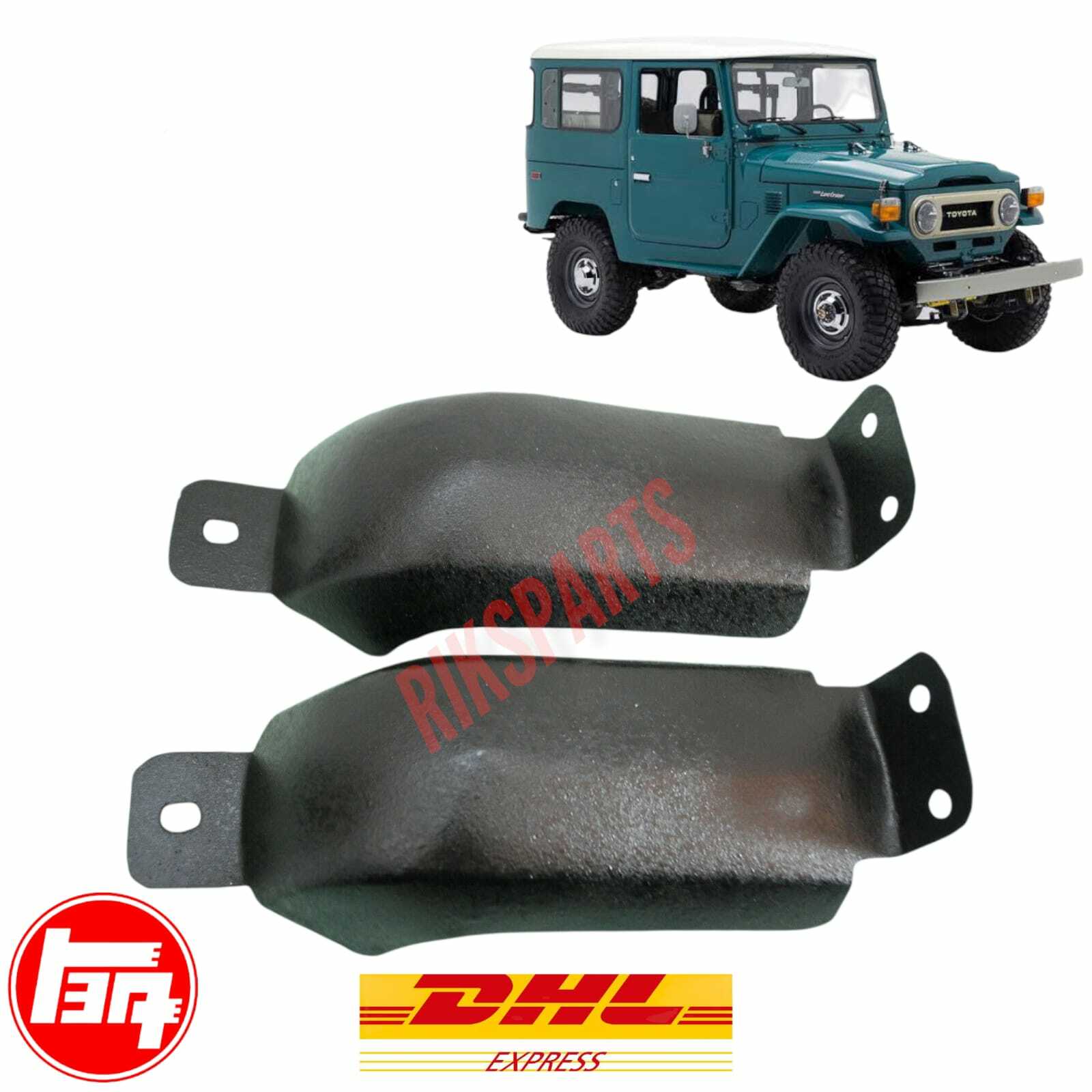 TOYOTA LAND CRUISER FJ40 FJ45 BJ40 BJ42 HJ45 TAIL LIGHT GUARD COVER SET ...