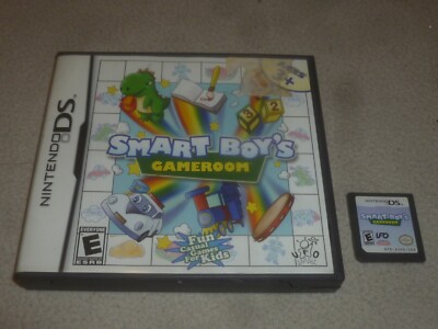 NINTENDO DS VIDEO GAME SMART BOYS GAMEROOM W CASE FIRST CASUAL GAMES ...