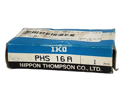 NIB IKO NIPPON THOMPSON CO. PHS-16A ROD END BEARING PHS16LA | eBay