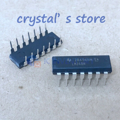 10PCS LM348N New OP Amp Quad GP ±22V 14-Pin PDIP Tube | eBay