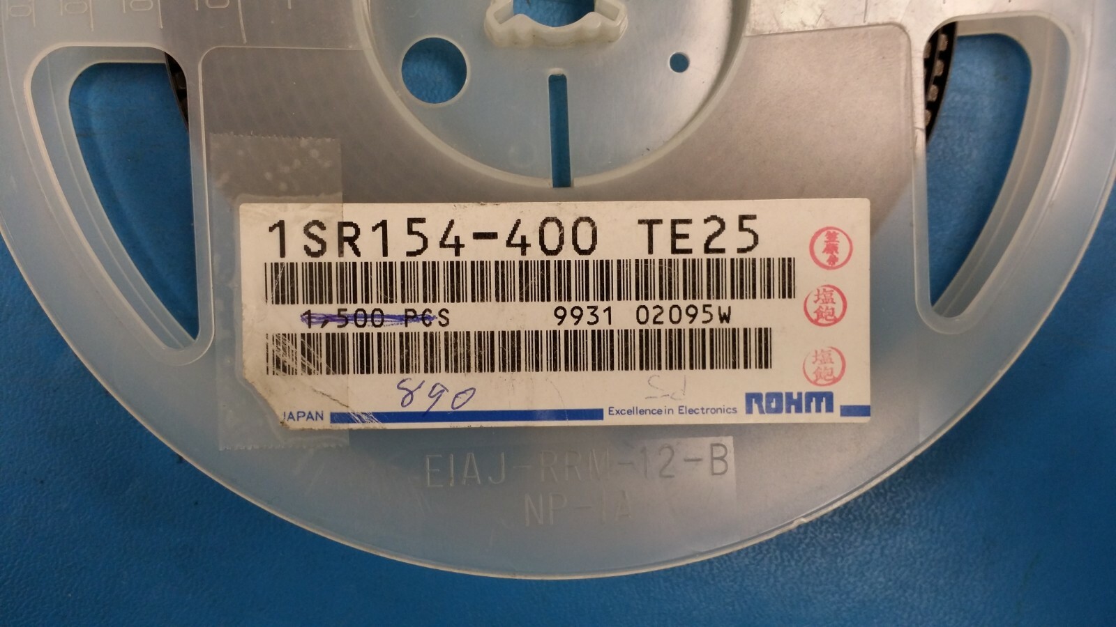 (890pcs) 1SR154-400TE25 ROHM 400V 1A, Diode, 2-Pin SOD-106 | eBay