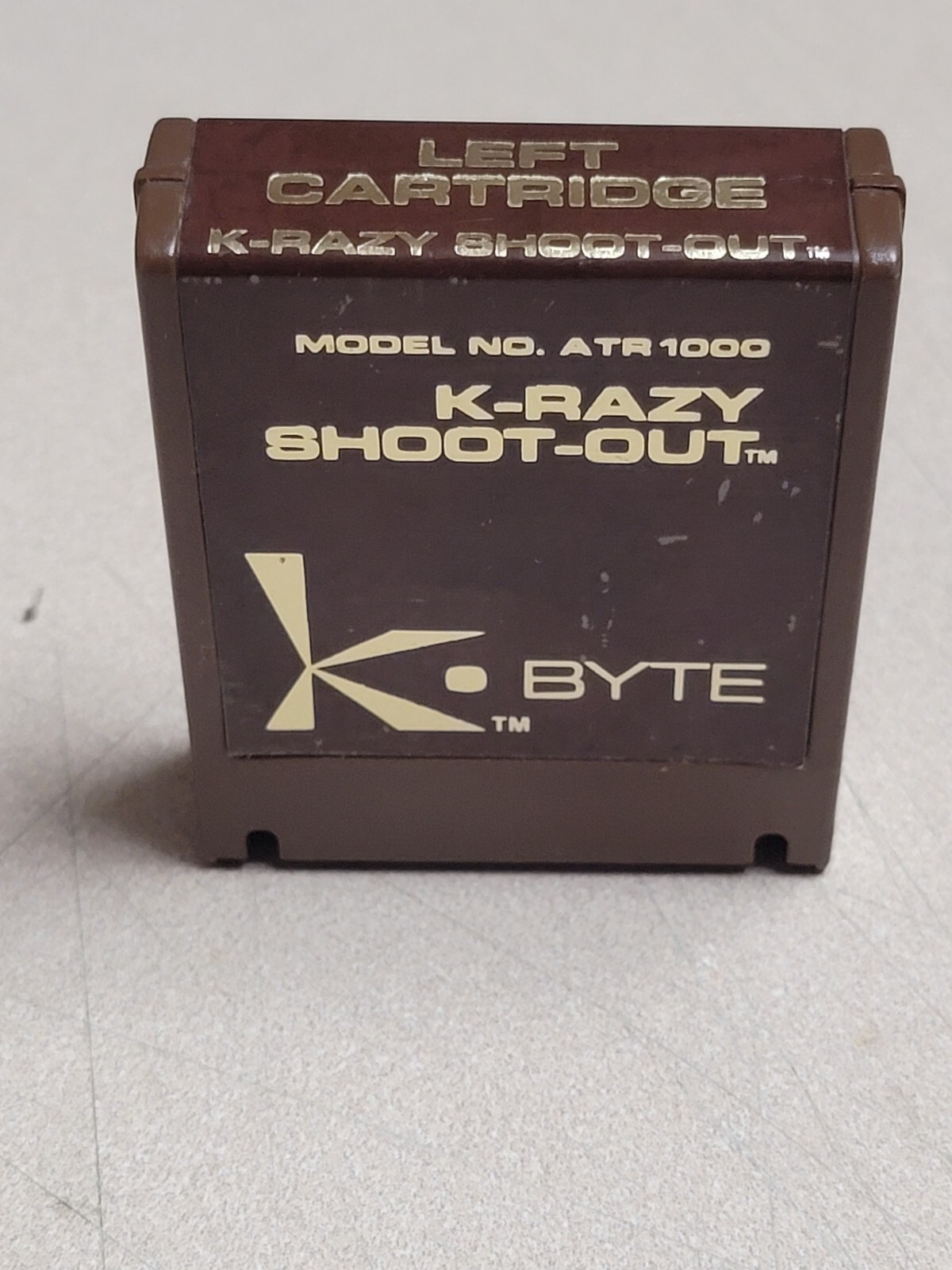K-razy Shoot-out, Atari 400 or 800 Cartridge ATARI 800XL - TESTED! | eBay