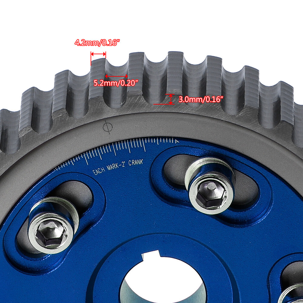 Adjustable Cam Gear Timing Gear FOR HONDA SOHC D15/D16 CAM PULLEY ...