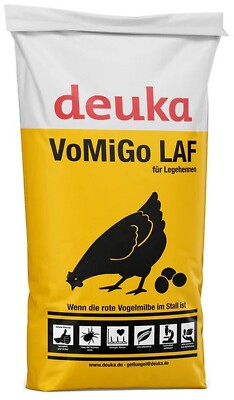 25kg deuka VoMiGo LAF Mehl für Legehennen Legemehl gegen rote ...