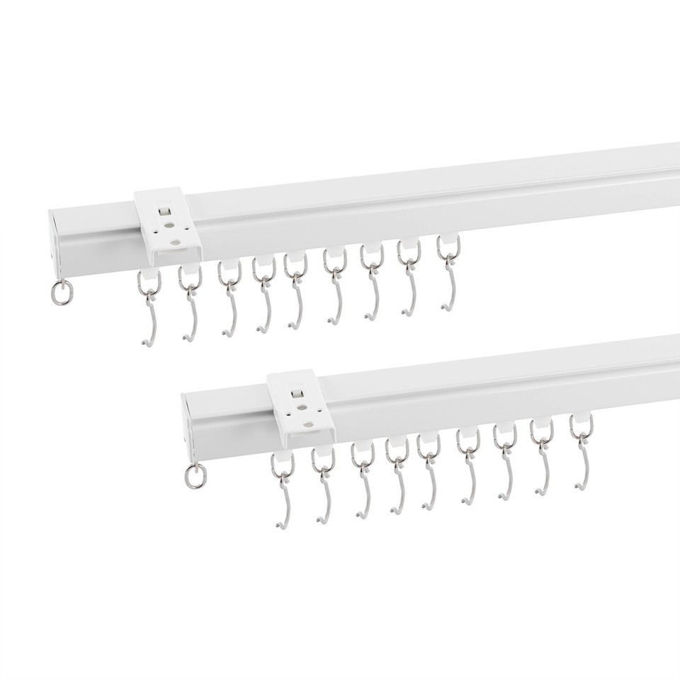 Ceiling Mount Curtain Track Curtain Track Connector Scalable Small Size ...