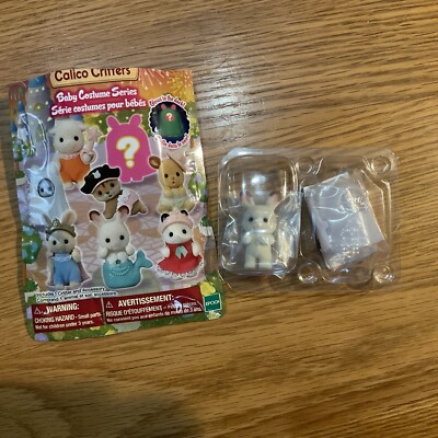 Calico Critters Baby Costume Series Secret Rabbit GLOW Halloween Ghost ...