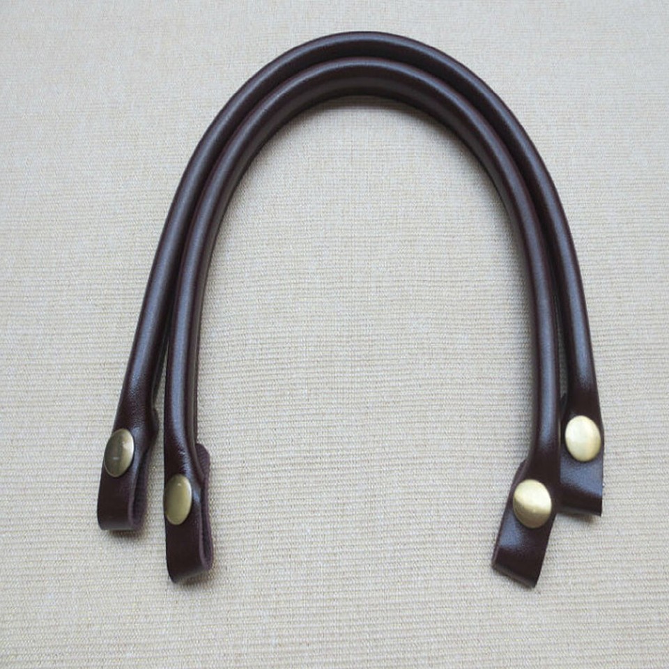 2PCS Leather Bag Handles Replacement Shoulder Bag Handbag Tote Bag ...