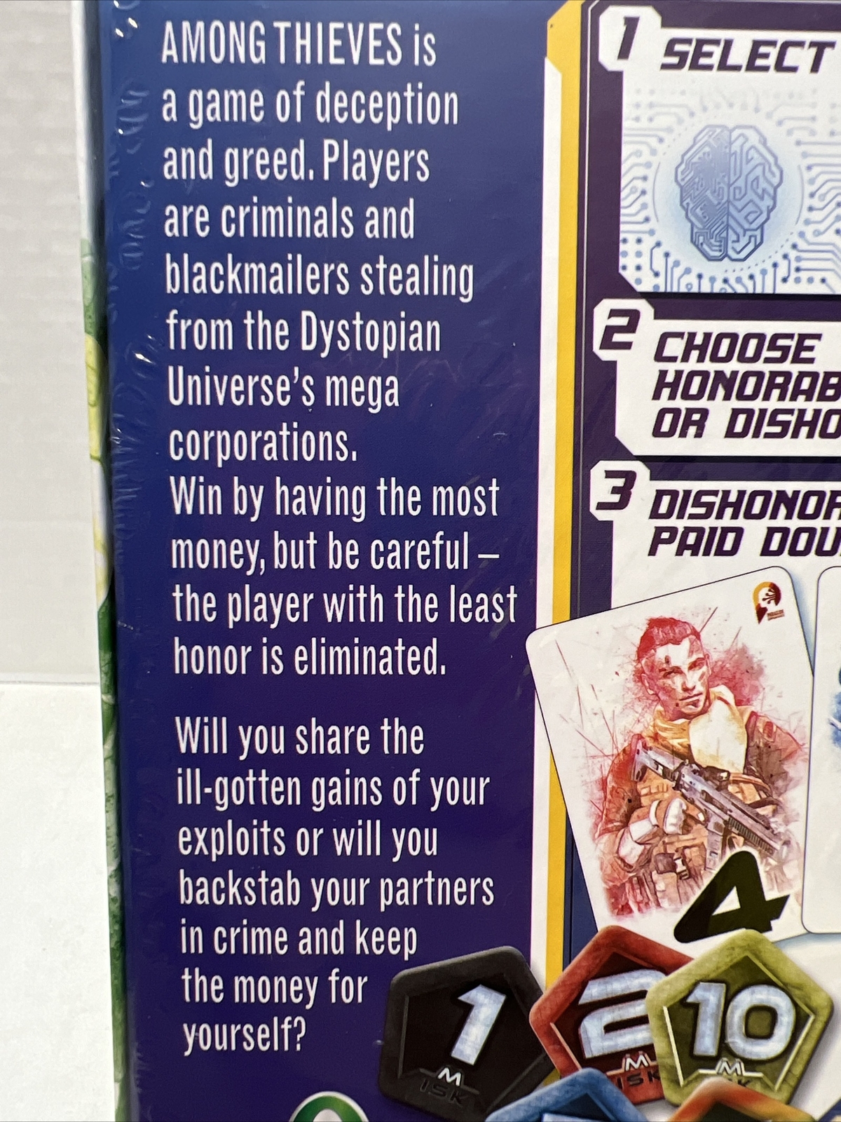 New SEALED Among Thieves Card Game from Indie Boards & Cards 14+ GREED ...