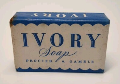 Vintage 1940's IVORY SOAP Bar In Original Wrapper - Medium Size | eBay