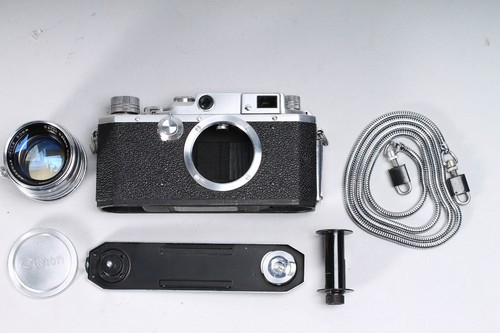 CANON lVSB RANGEFINDER CAMERA WITH 50MM 1:1.8 SERENAR LENS AND CASE | eBay