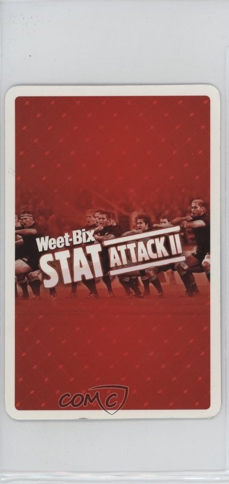 2008 Weet-Bix All Blacks Stat Attack II Super Stats Dan Carter | eBay