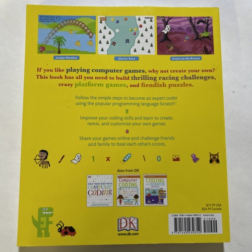 Coding Games in Scratch: A Step-By-Step Visual Guide to Building Your ...