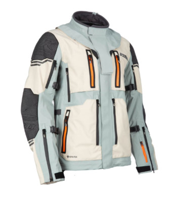 KLIM Sample Men's Adventure Rally Jacket -Size LG- Peyote- Slate Gray ...