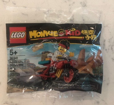 Lego 30341 Monkie Kid's Delivery Bike, Brand New, Combine Shipping! | eBay