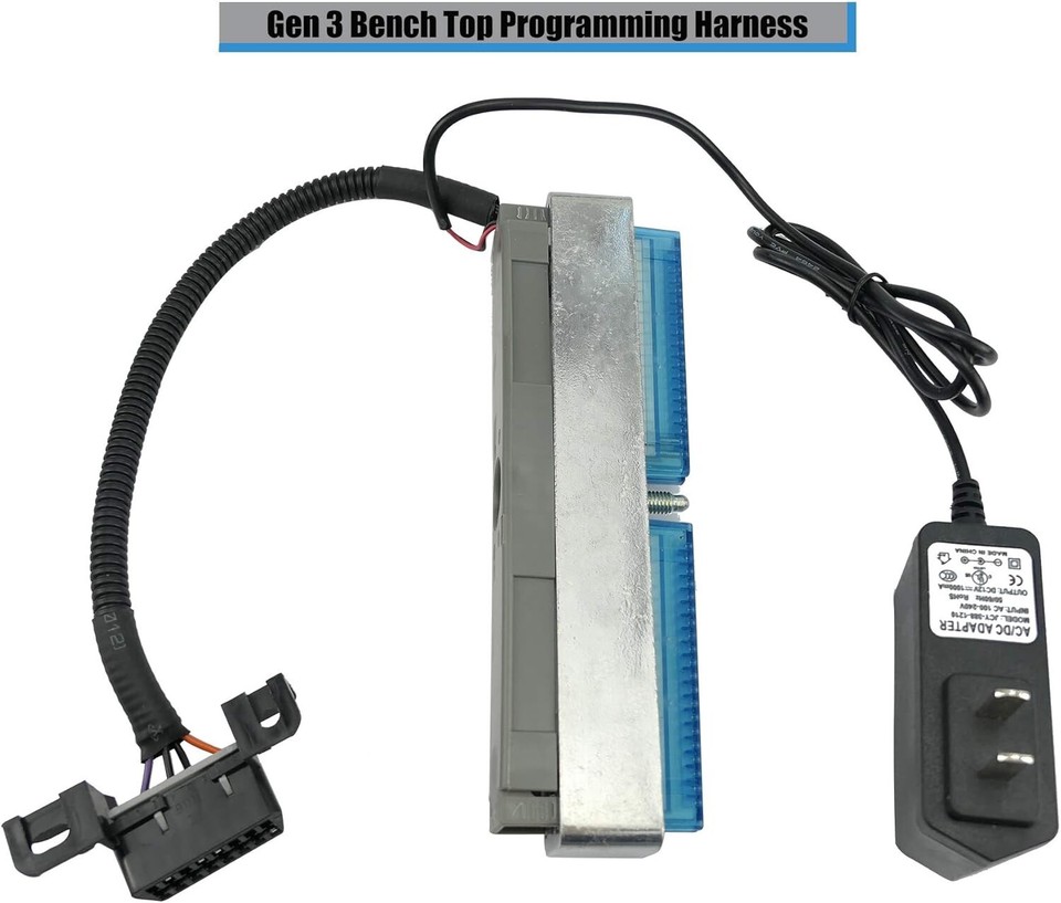 LS Gen 3 ECM PCM Bench Harness w/Power Supply - Fits GM Chevy 1999-2007 ...