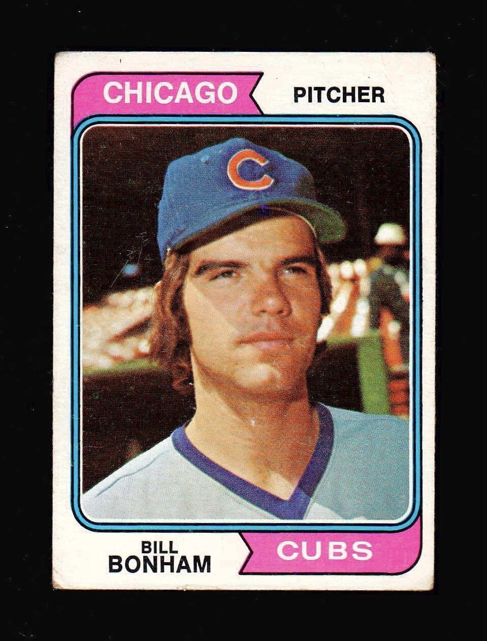 1974 TOPPS #528 BILL BONHAM CHICAGO CUBS BASEBALL CARD | eBay