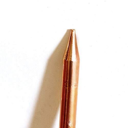 Ground Rod 3/8''x4', Grounding Stake, Bonded Electrical Fence Grounding ...