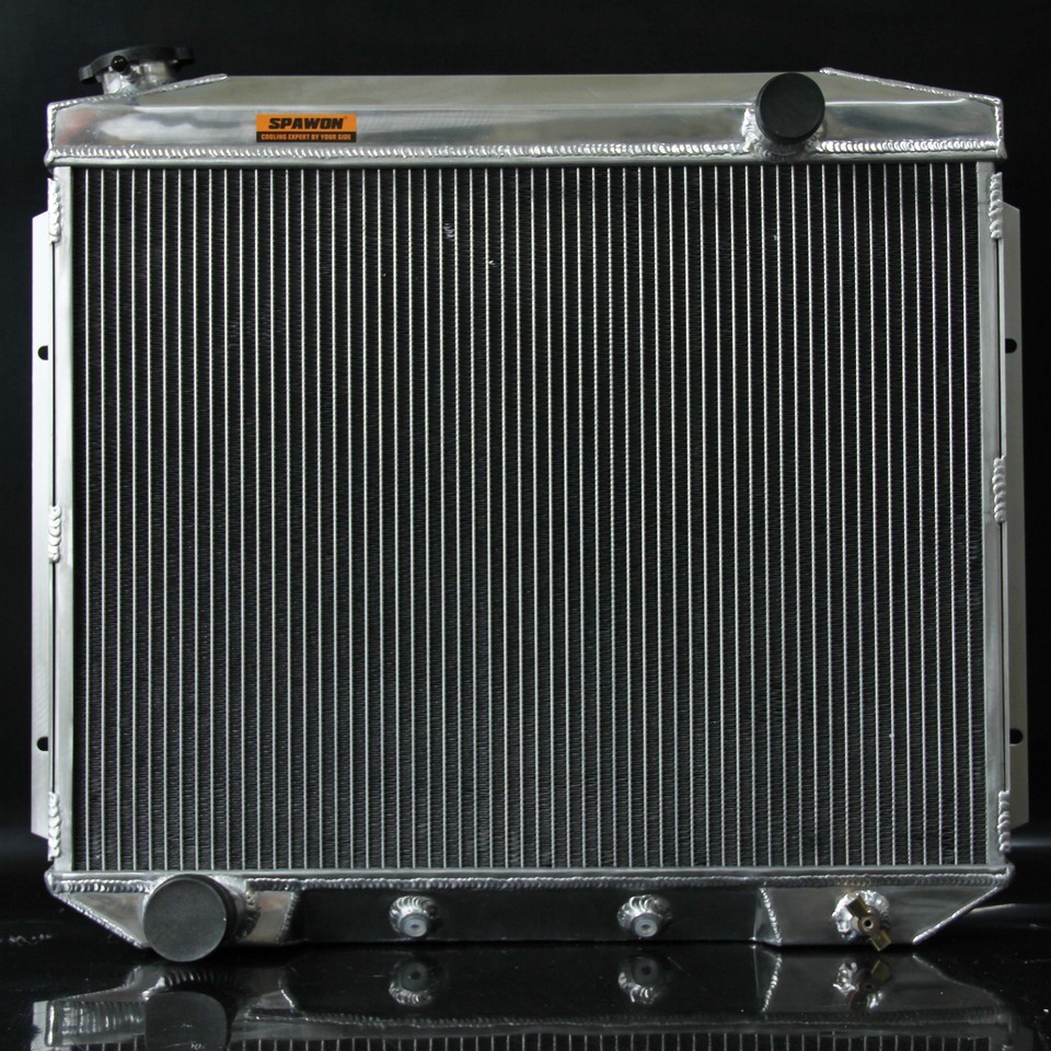 Radiator Fit Ford Country Fairlane Galaxie 57-59 V8 4Row Aluminum AT ...