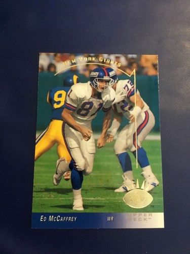 1993 Upper Deck SP # 185 ED MCCAFFREY New York Giants | eBay