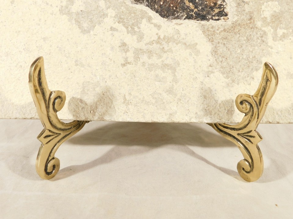 Easel Display Stand Decorative Design Solid Brass Folding Large Size ...