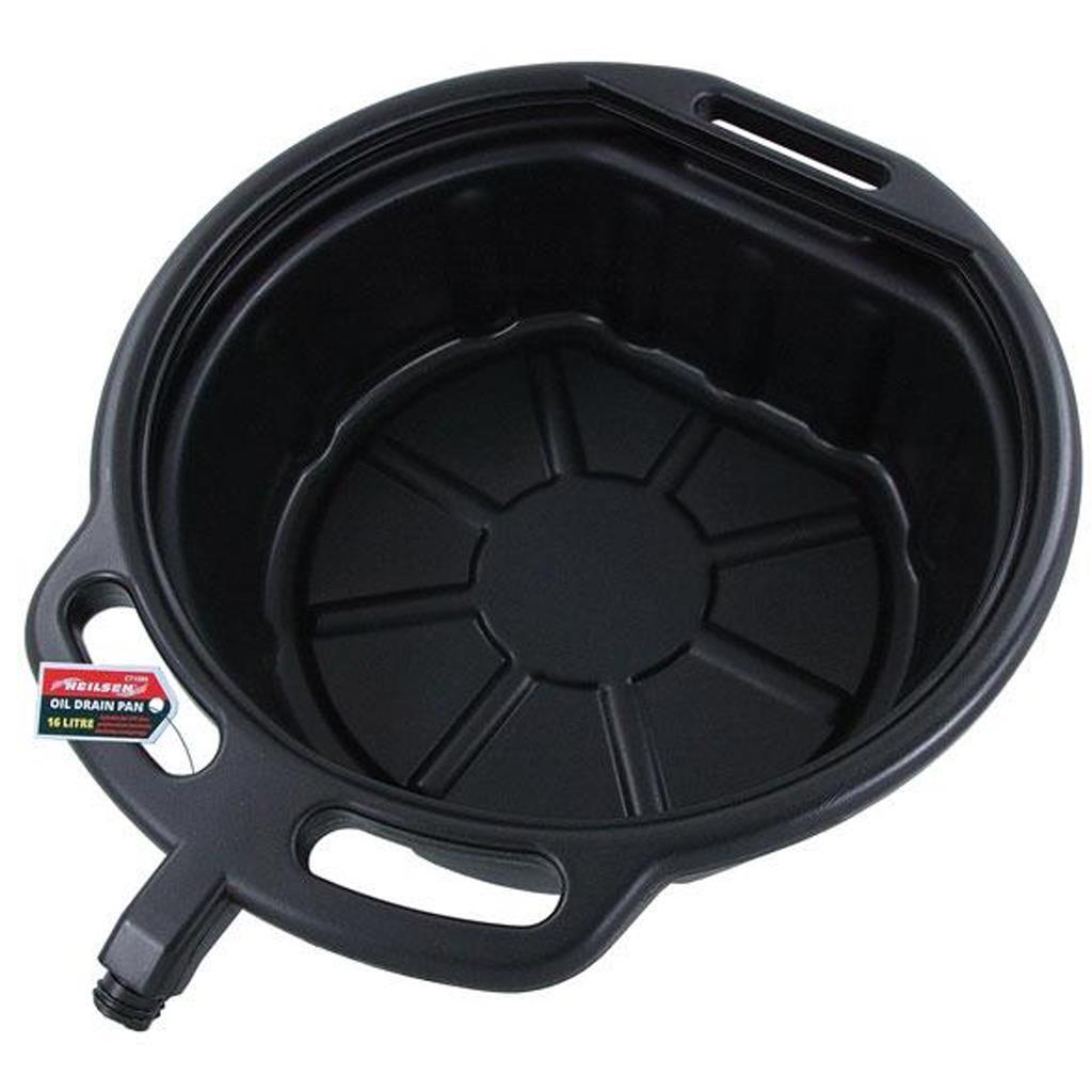 Neilsen Oil Drain Pan Coolant & Gearbox Fuel Drain Pan Tray Vehicle 16L ...