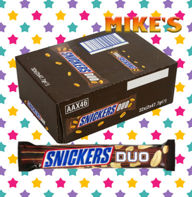Full Box of Snickers Duo Chocolate Bars Free P&P Only £35.90 Free ...