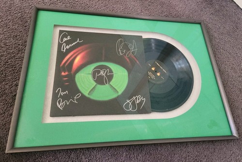 MY MORNING JACKET ENTIRE BAND SIGNED CIRCUITAL VINYL RECORD FRAMED ...