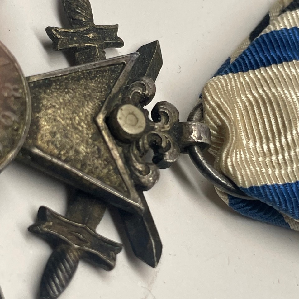 Bavarian cross of military merit 2 class with swords WW1 | eBay