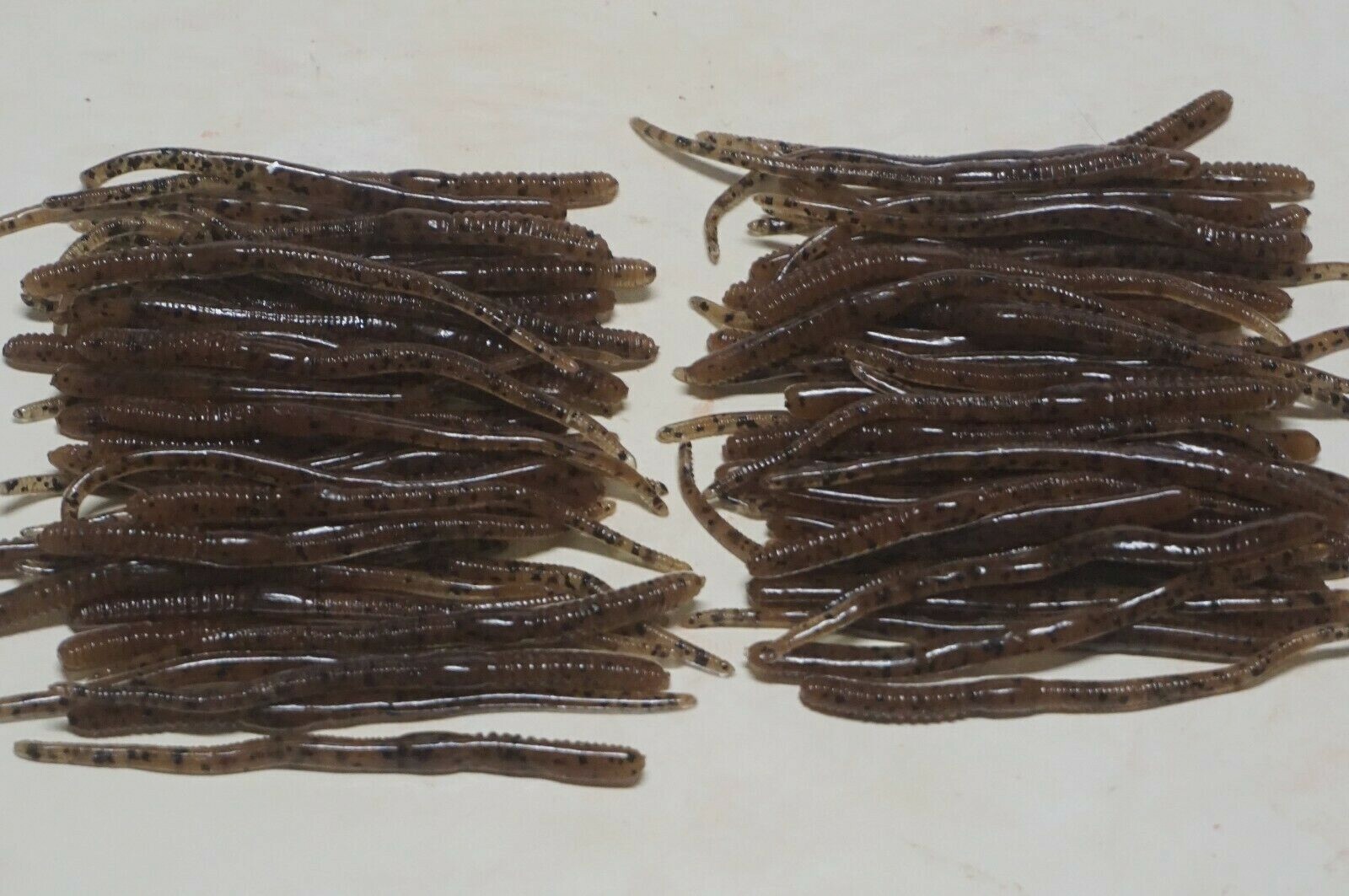 Lot of 80 - 4" Needle Worms - Soft Plastic Bass Fishing Lures | eBay