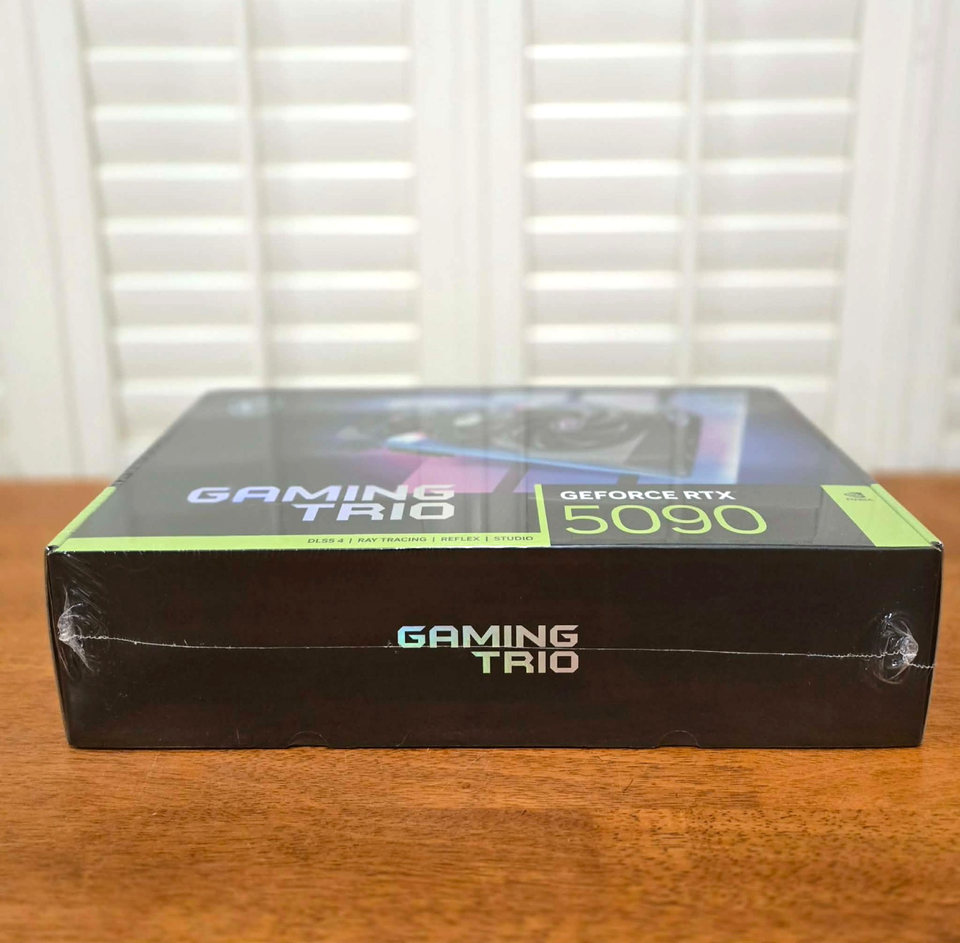 MSI GeForce RTX 5090 32GB Gaming Trio OC Graphics Card - BRAND NEW ...