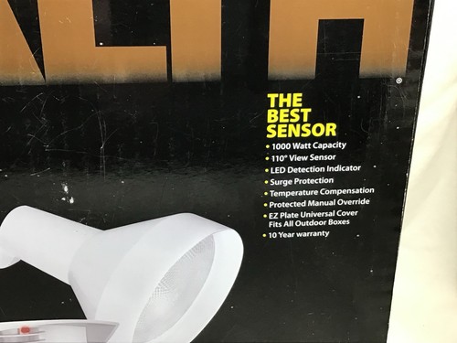 RAB Stealth STL110HW Motion Sensor Light White 110 Degree Sensor 120V ...