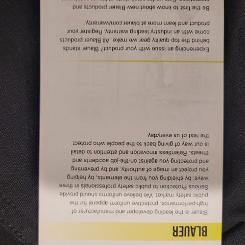 NWT Blauer TenX Tactical Work Pants for EMT + Law Enforcement sz 8 ...