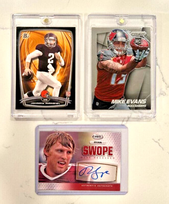 Texas A&M football - 3 card lot - Manziel, Evans, Swope Auto | eBay