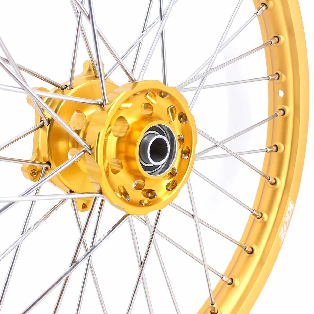 1996-2008 Suzuki RM250 RM125 KKE 21/19 Gold Rims Wheels Set for Suzuki ...