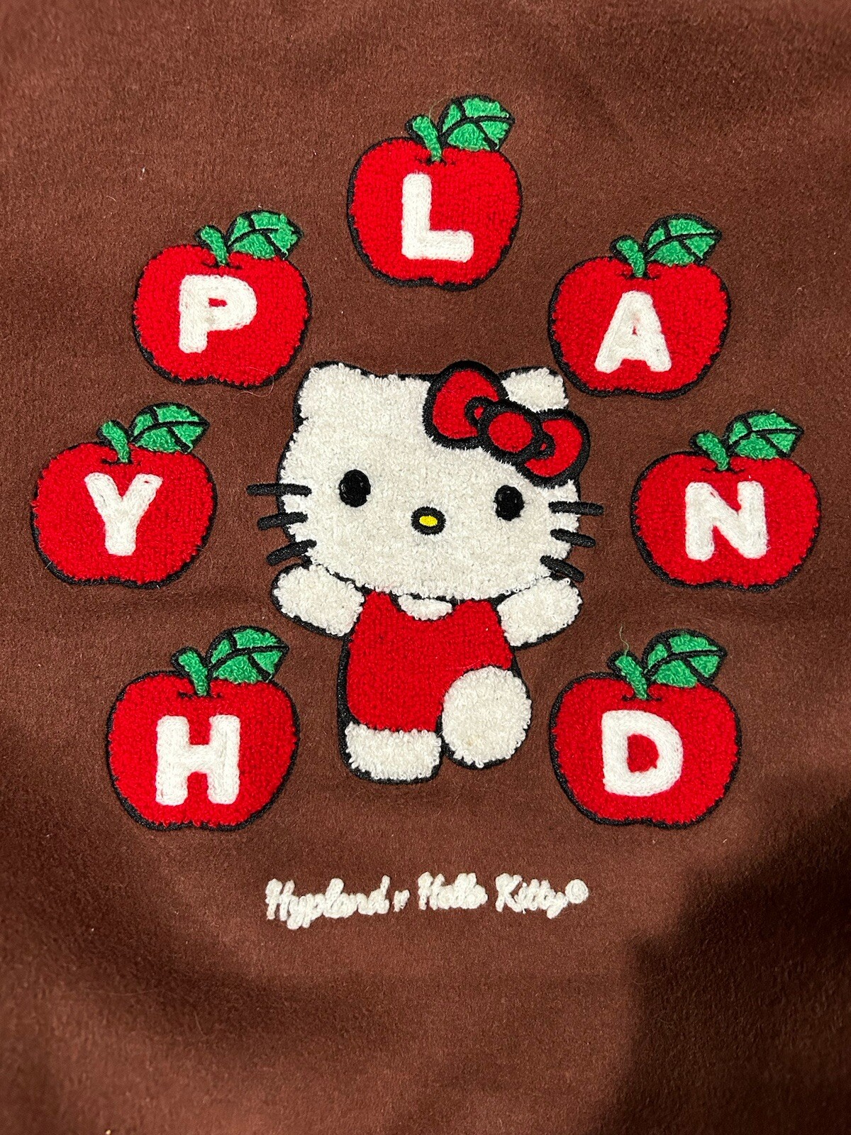 Hello Kitty Hype Land Letterman Jacket Gem