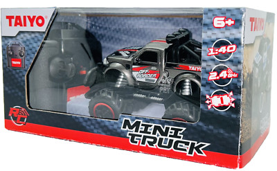 Taiyo Mini RC Truck 1:40 Scale Remote-Control Car with Handset Off ...