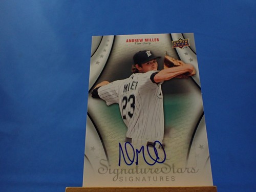 Andrew Miller Upper Deck 2009 Signature Stars Autograph Auto | eBay