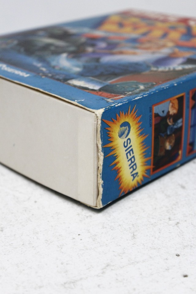 Space Quest IV Roger Wilco & The Time Rippers Big Box PC Game 5.25 IBM ...