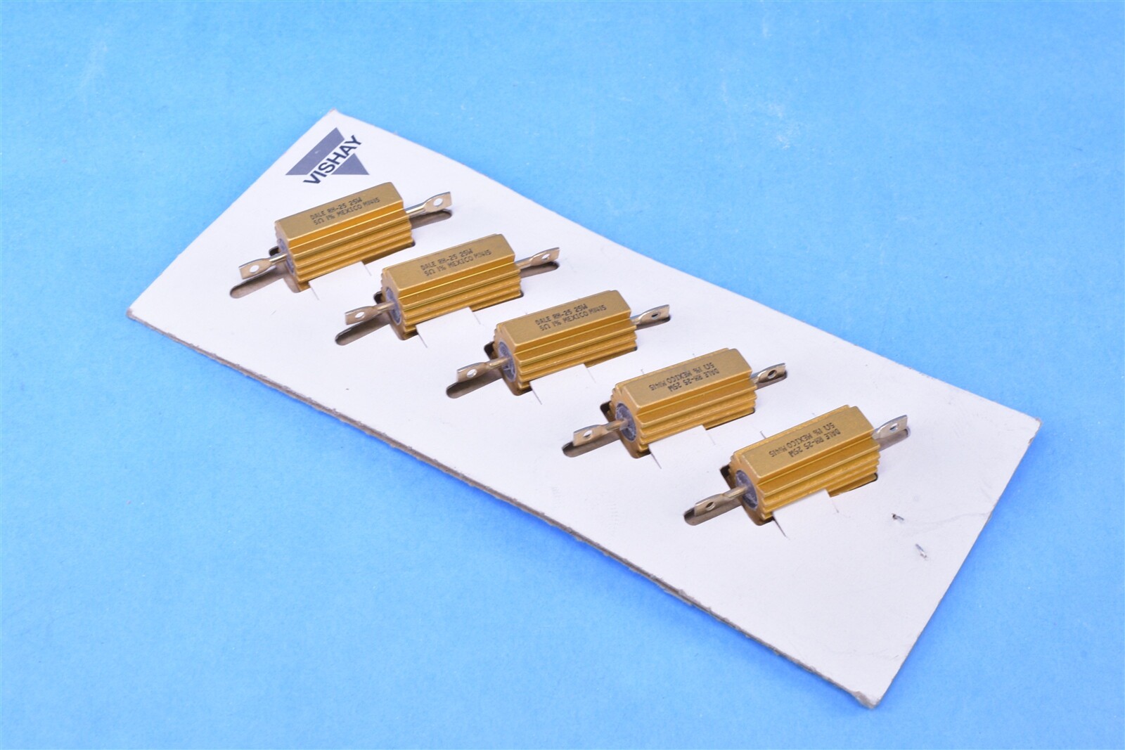 Lot of 5 Vishay Dale RH501R000FE02 RH-50 Type 1 Ohm 50W 1% Aluminum ...