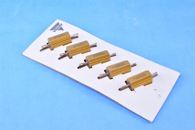 Lot of 5 Vishay Dale RH501R000FE02 RH-50 Type 1 Ohm 50W 1% Aluminum ...