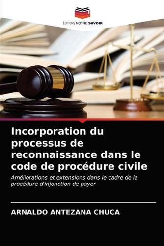 Incorporation du processus de reconnaissance dans le code de procdure ...