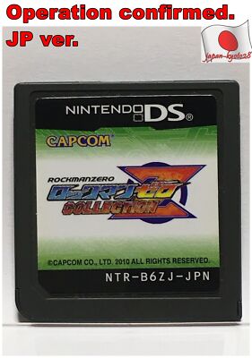 Nintendo DS Mega Man ZERO 0 Collection Japanese Action Games CAPCOM 1-4 ...