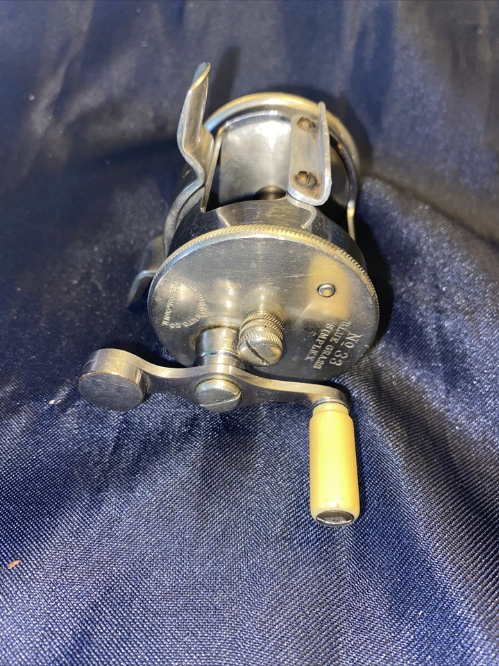 Vintage Horton Mfg No. 33 Blue Grass Simplex Reel. | eBay