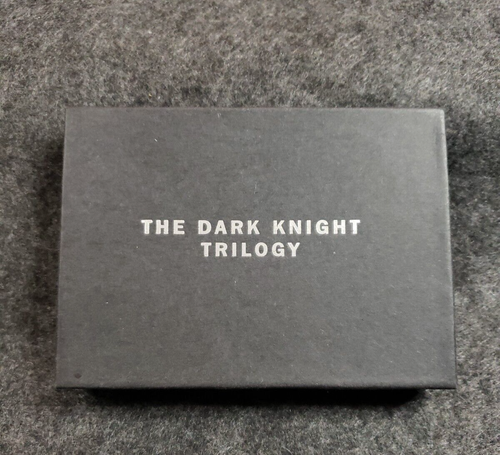 Rare Dark Knight Trilogy Metal Batman Symbol Paperweight Nolan DC (C2B4 ...