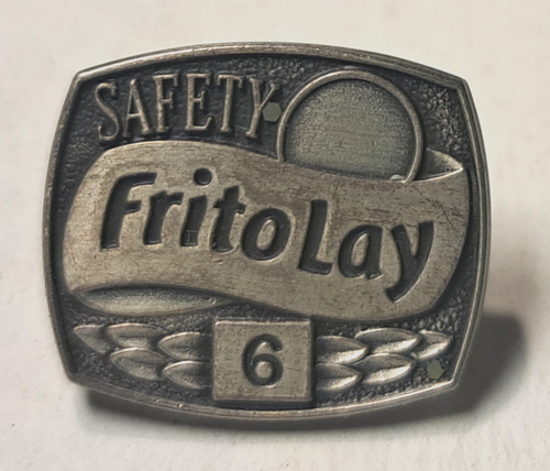 Safety Frito Lay 6 - Button Pin Pinback Silver Toned | eBay