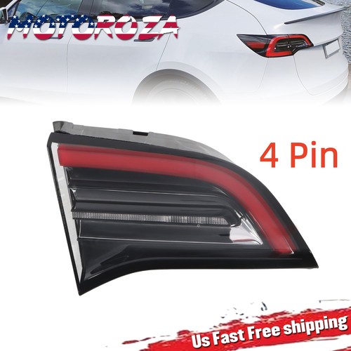 LEFT Driver Inner Trunk Tail Light Brake Lamp For 2021-2023 Tesla Model ...