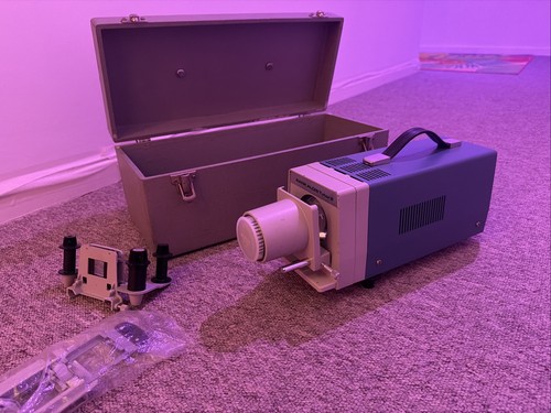 Rank Aldis Tutor 2 Vintage Slide & Film Strip Projector Original Box ...