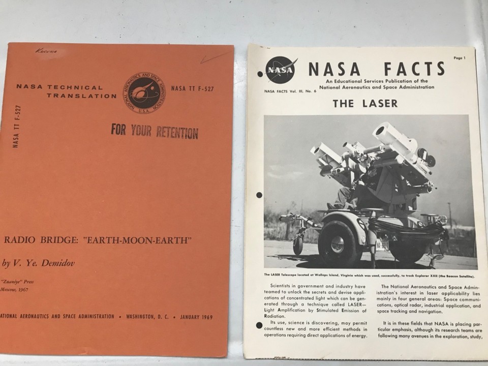 Huge group 1960's NASA paperwork, Saturn and more | eBay